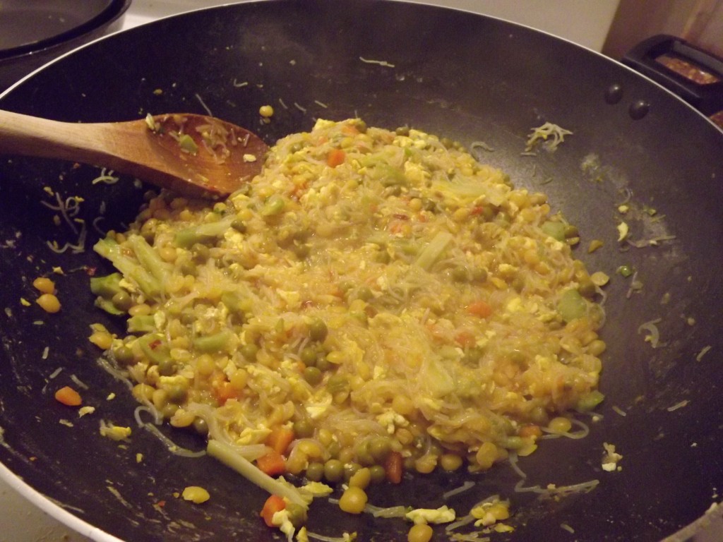 Super Simple Split Peas & Vegetables Stir-Fry – Simply Homemade