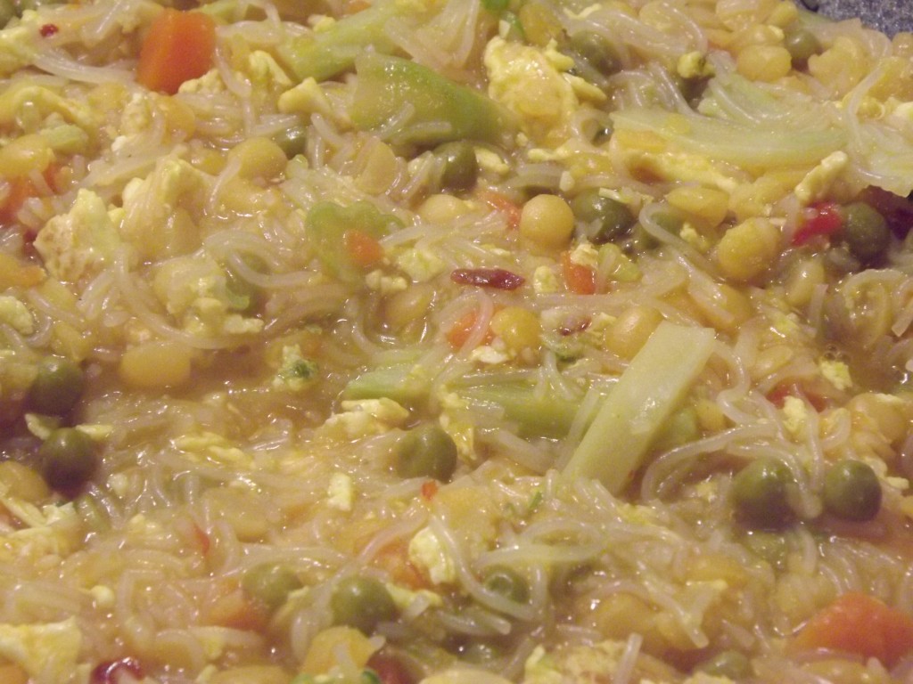 Super Simple Split Peas & Vegetables Stir-Fry – Simply Homemade